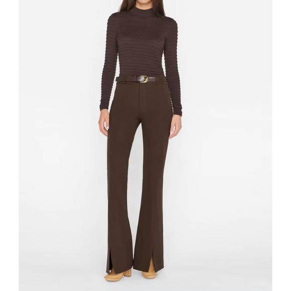 Frame Denim | Pants & Jumpsuits | New Frame Le High Flare Split Front ...